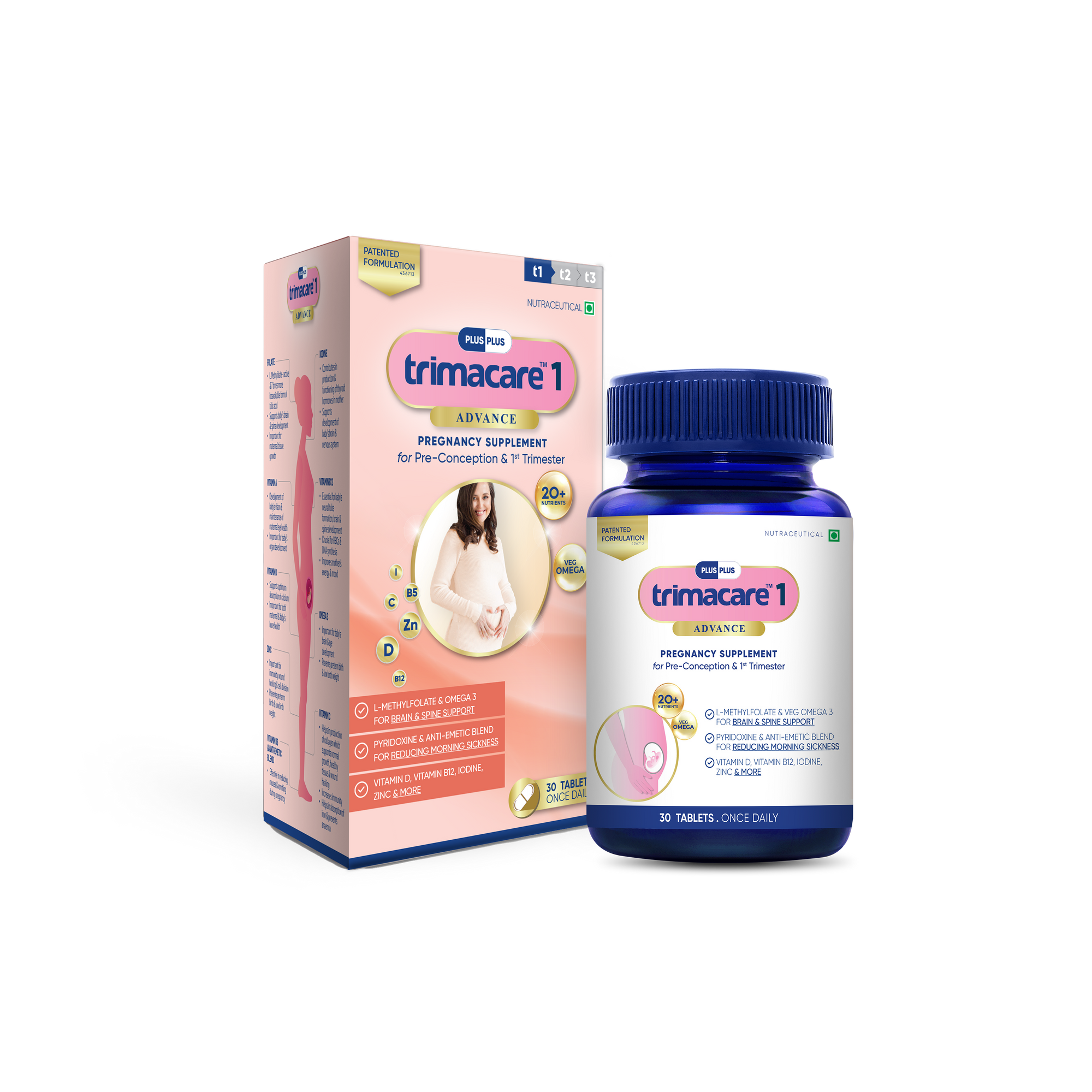 Trimacare Pregnancy Supplement | Trimester-Wise Nutrition for Moms