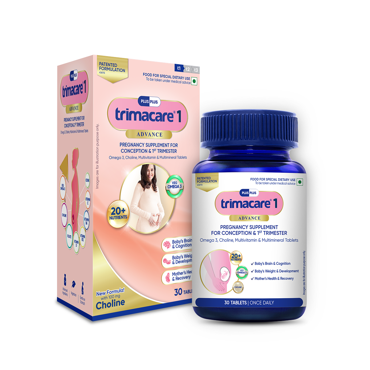 Trimacare Pregnancy Supplement | Trimester-Wise Nutrition for Moms
