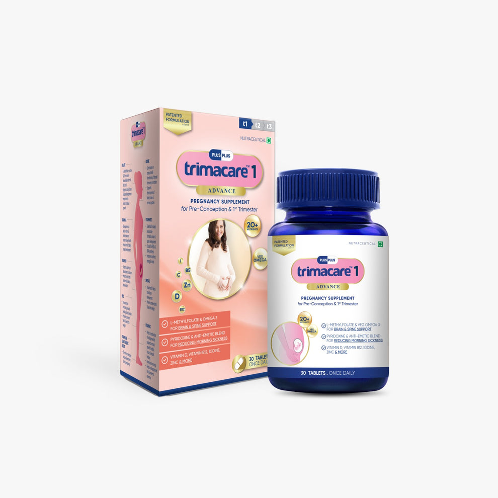 Trimacare 1 Advance: First Trimester Pregnancy Supplement with Folate & DHA